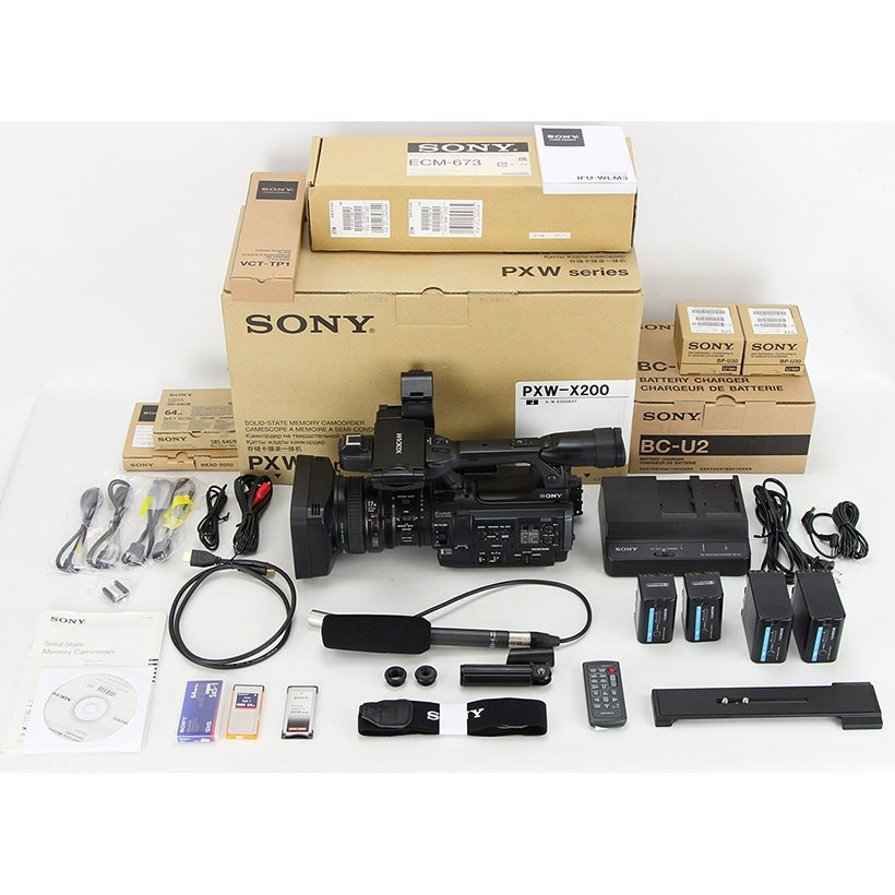 ソニー 業務用ビデオカメラ PXW-X200 買取実績 | AV機器の買取実績 | オフィスの不用品買取CHAMP